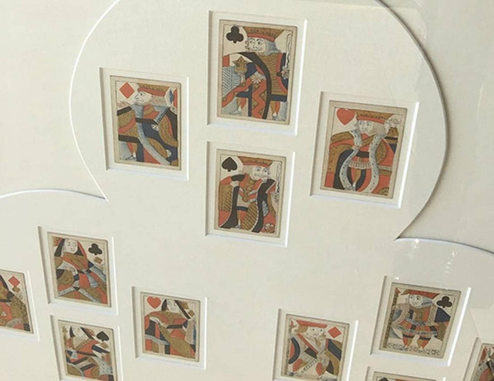 18th Century English Playing Cards for sale at Pamono