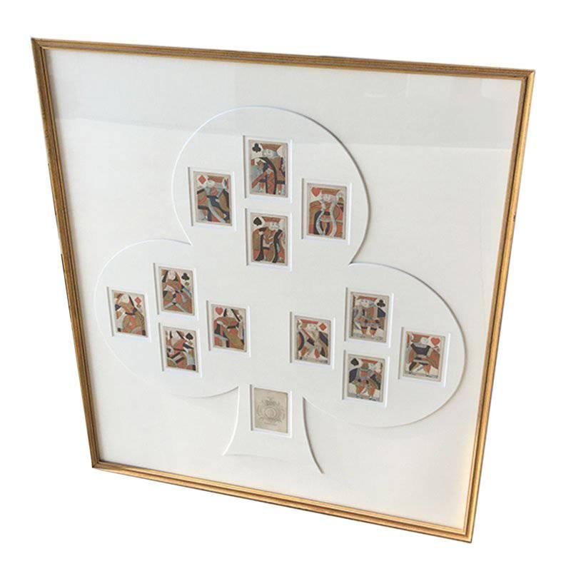 18th Century English Playing Cards for sale at Pamono