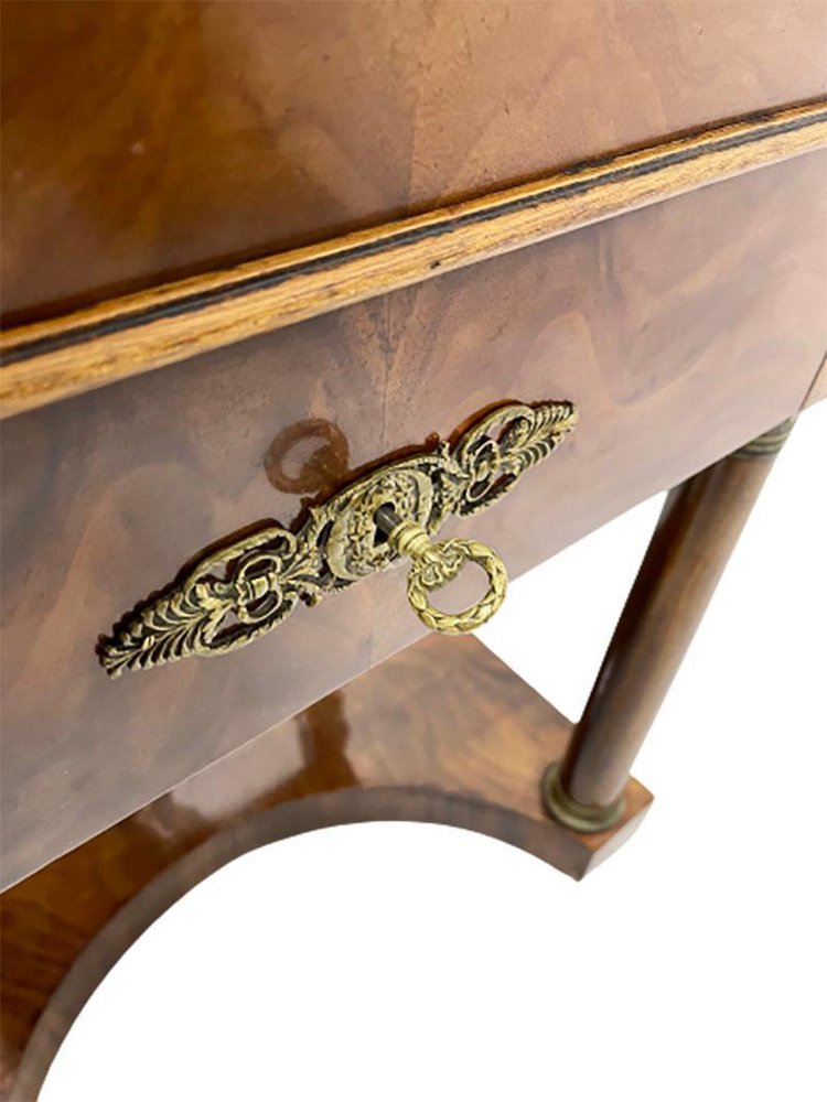 Dutch Empire Mahogany Dressing Table, 1840s for sale at Pamono