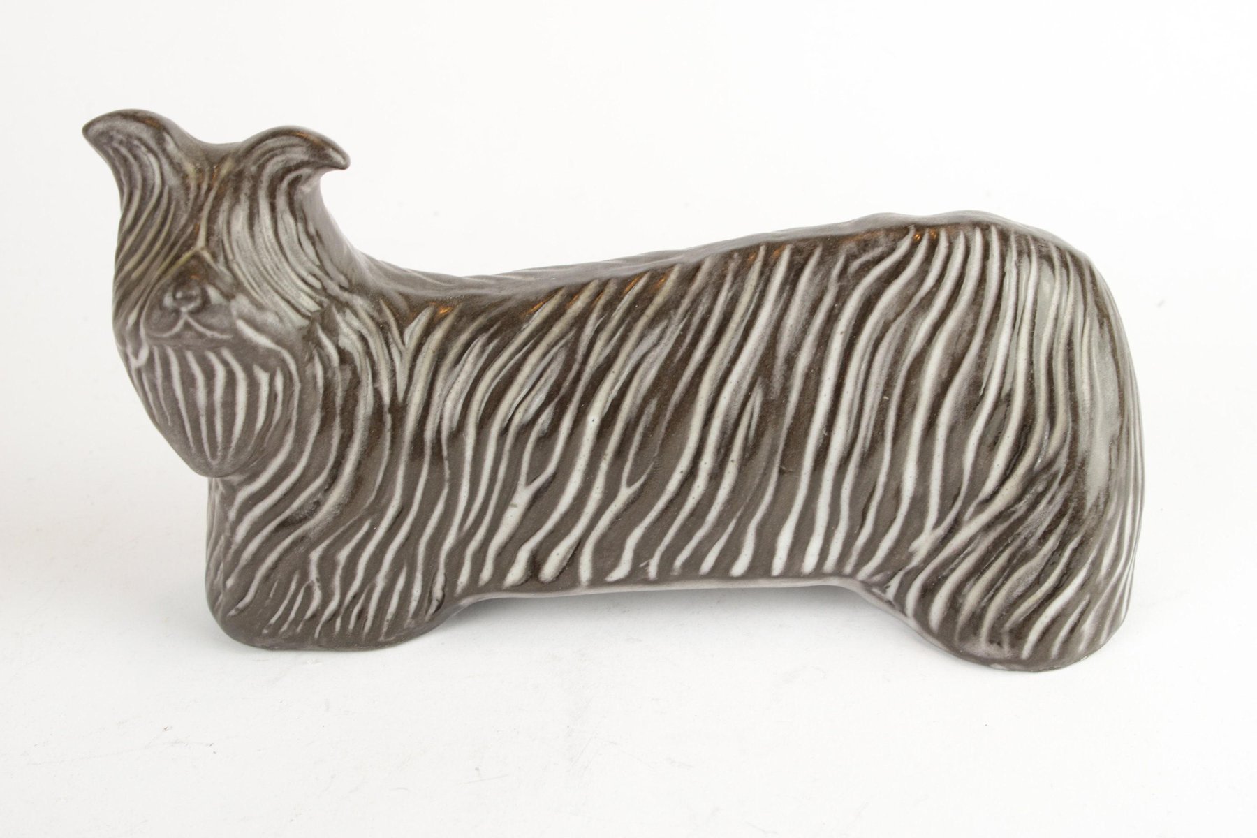 Hund aus Keramik von Hyon Sun Rhee für Uppsala Ekeby bei Pamono kaufen