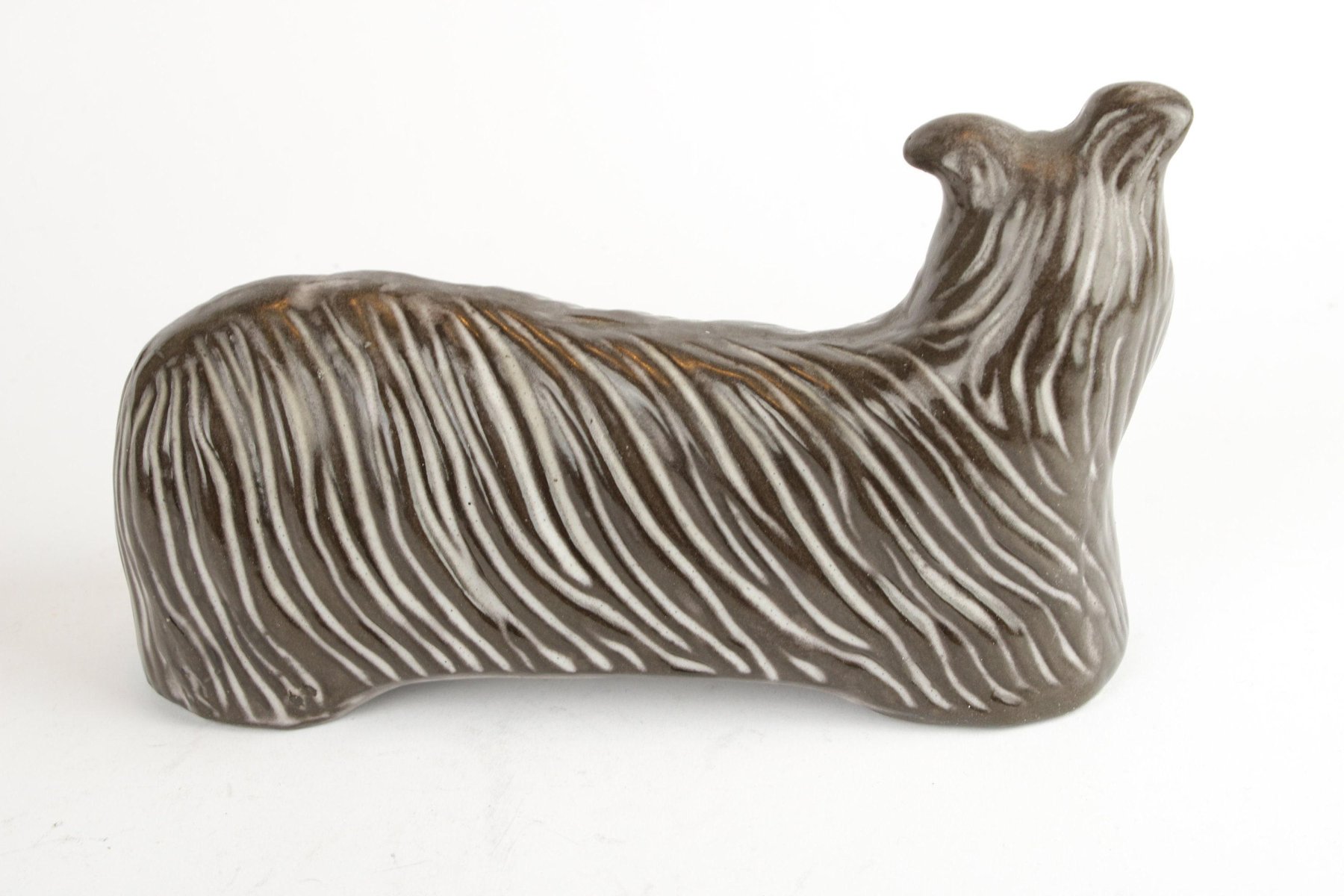 Hund aus Keramik von Hyon Sun Rhee für Uppsala Ekeby bei Pamono kaufen