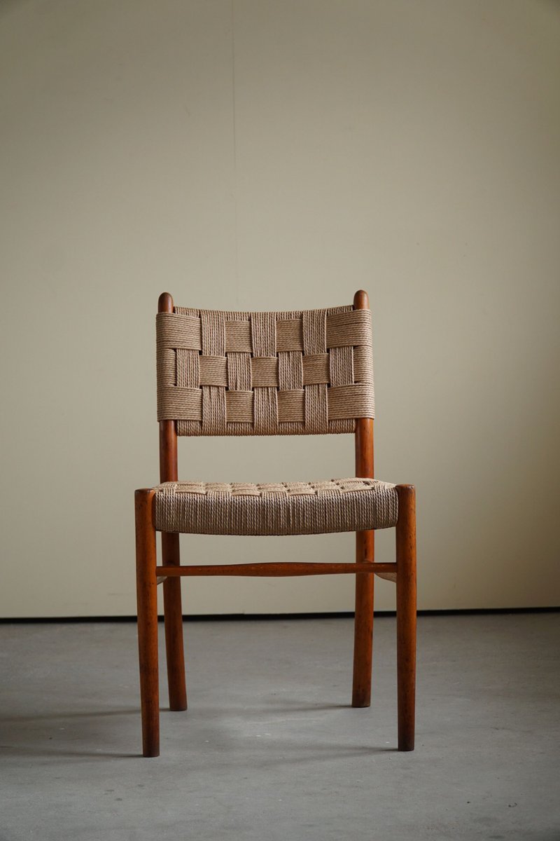 Model 1572 Dining Chairs by Karl Schrøder for Fritz Hansen, 1930s, Set ...