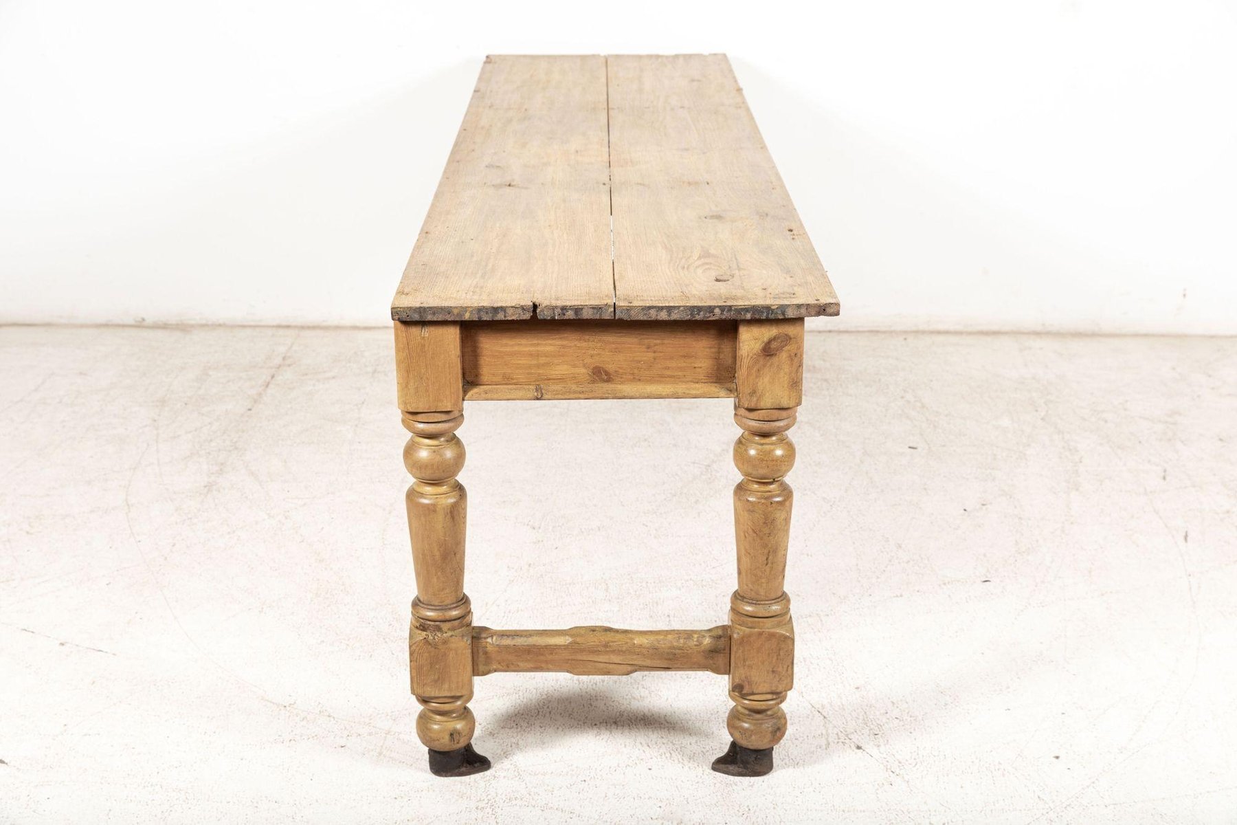 Large 19th Century Welsh Pine Post Office Sorting Table for sale at Pamono