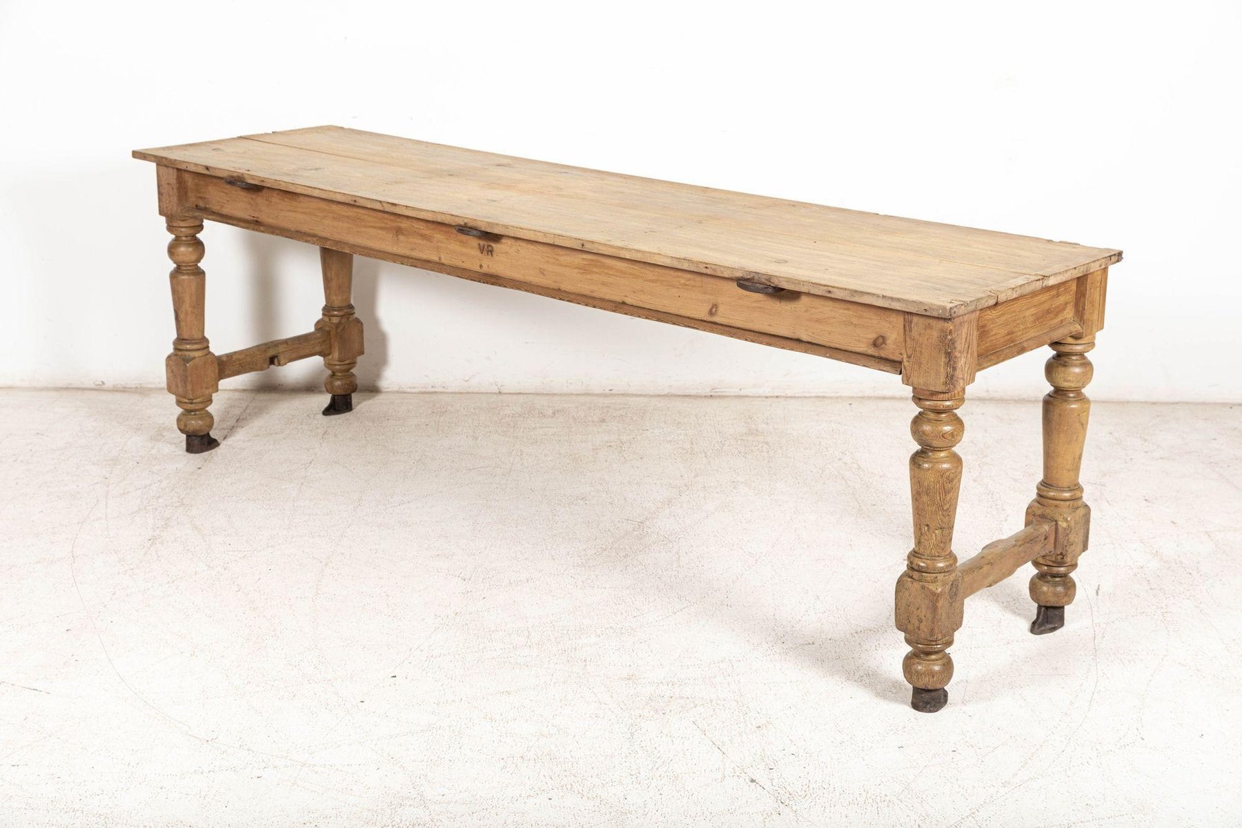 Large 19th Century Welsh Pine Post Office Sorting Table for sale at Pamono