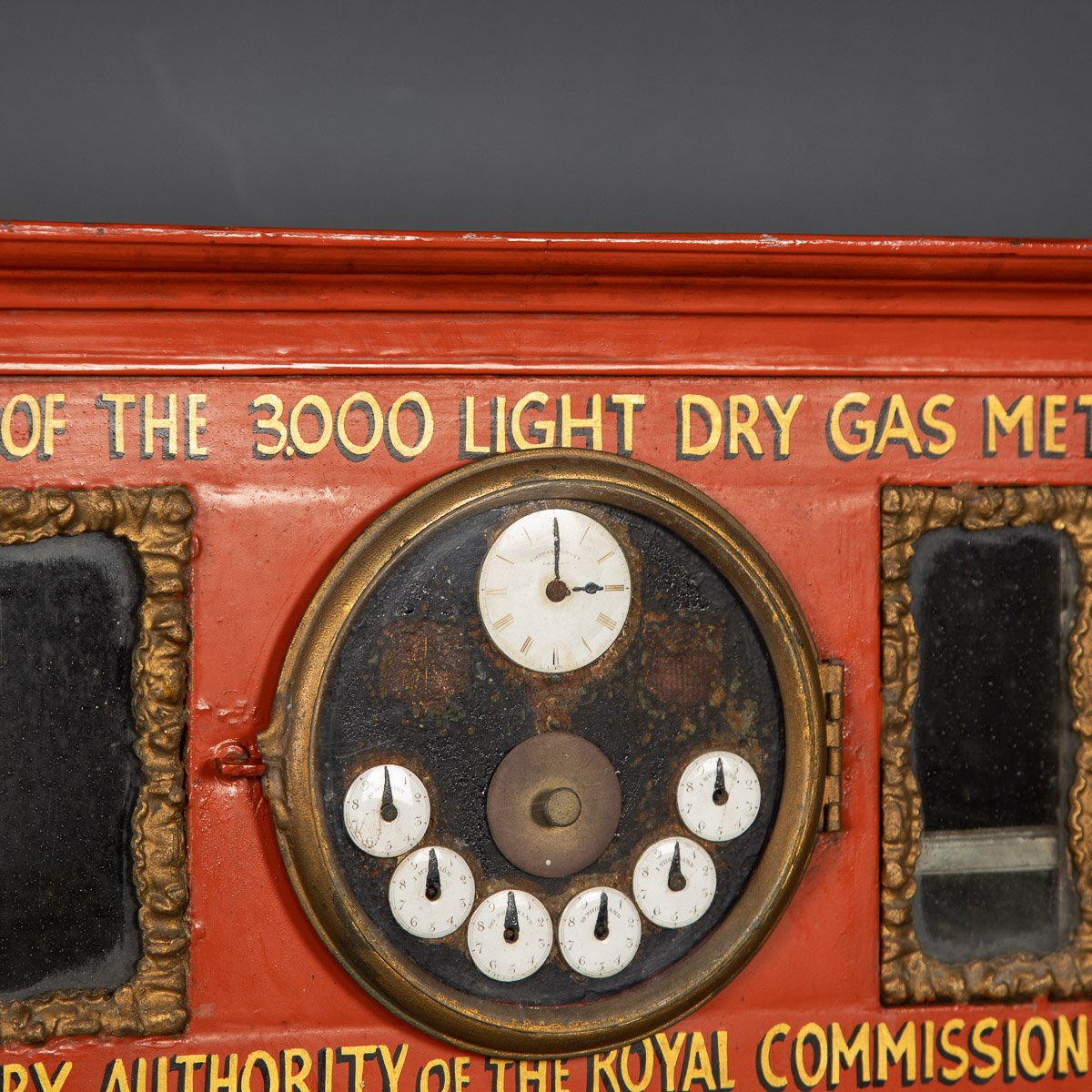19th Century Victorian Scale Model Gas Meter from Crystal Palace Expo ...