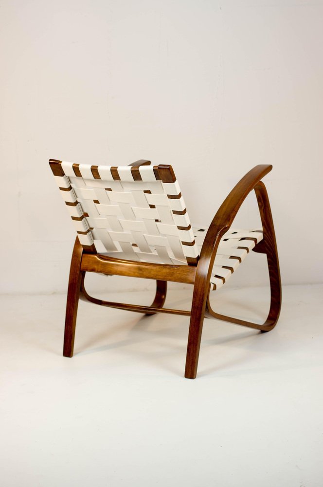 Art Deco Armchair by Jan Vanek, 1930s for sale at Pamono