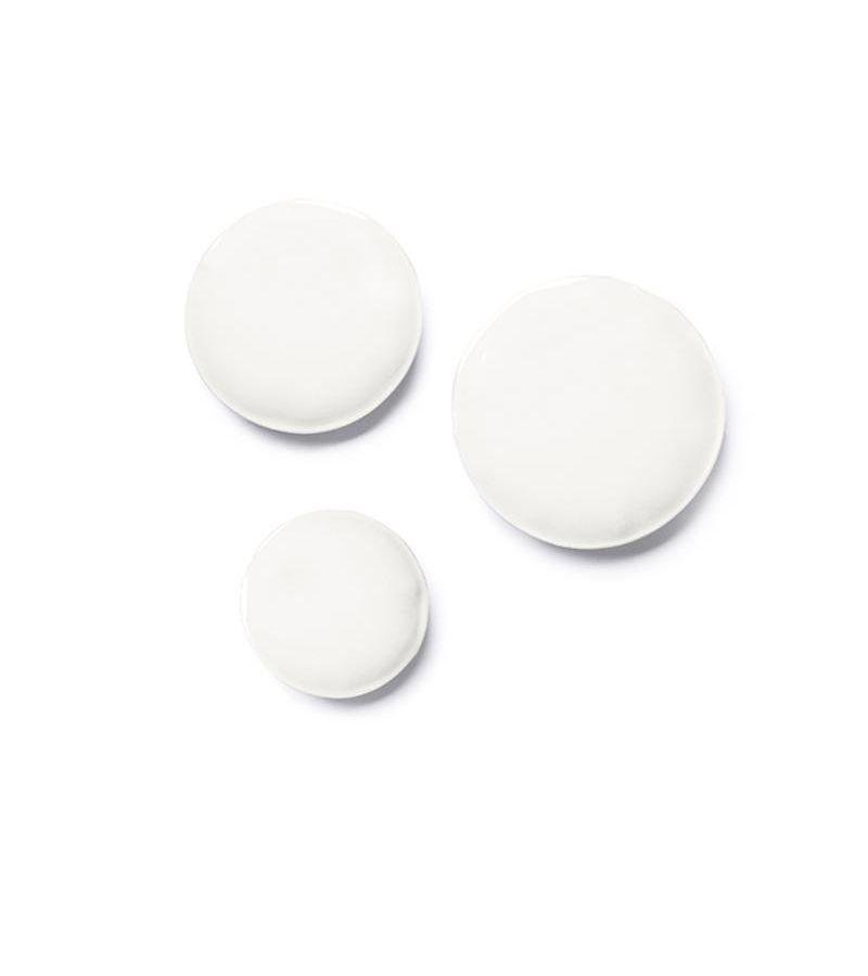 White Matt Pin Wall Decor from Zieta, Set of 3 for sale at Pamono