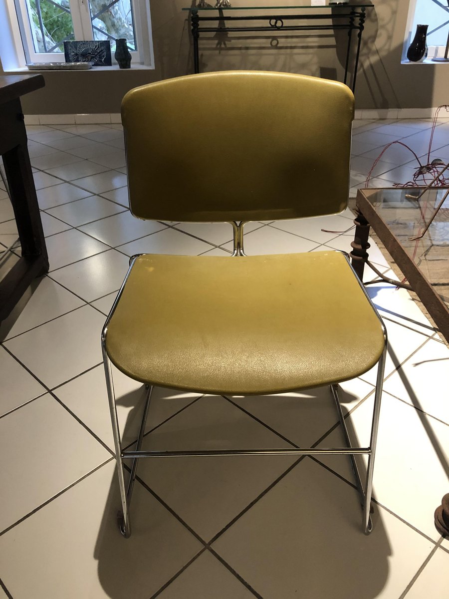 Steelcase Chairs from Max Stacker, Set of 6 for sale at Pamono