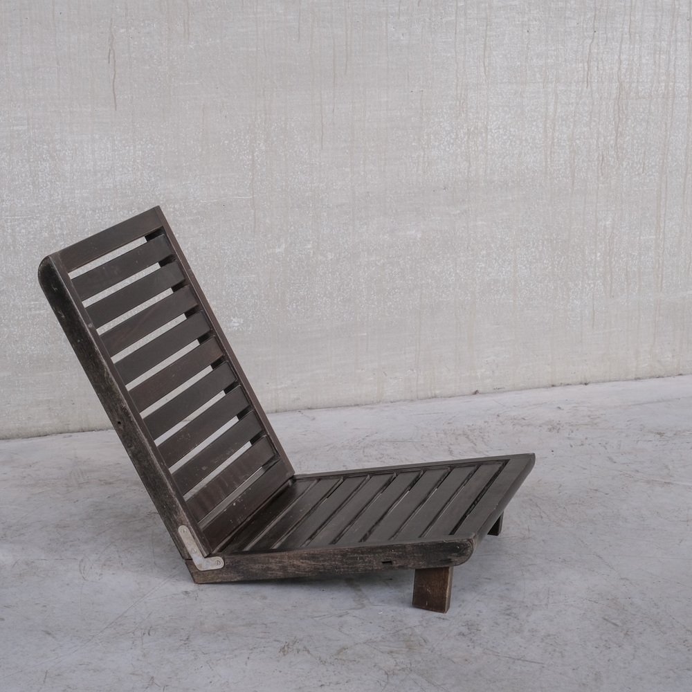 Low Mid-Century French Alpine Lounge Chair for sale at Pamono
