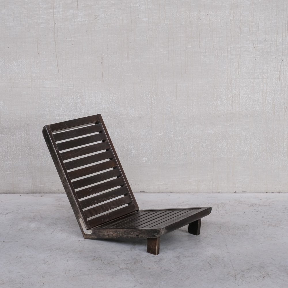 Low Mid-Century French Alpine Lounge Chair for sale at Pamono