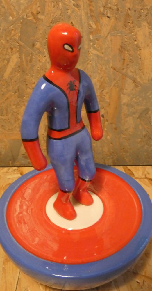 Ceramic Spider-Man by Stefano Puzzo, 2002 for sale at Pamono