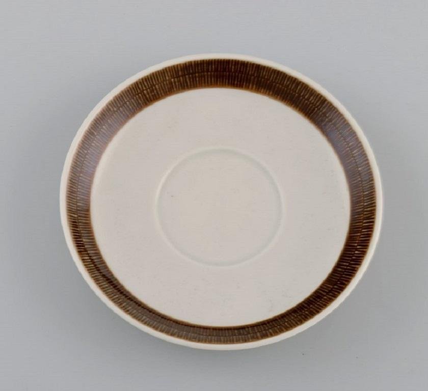 Koka Coffee Cups With Saucers from Hertha Bengtsson for Rörstrand, Set ...