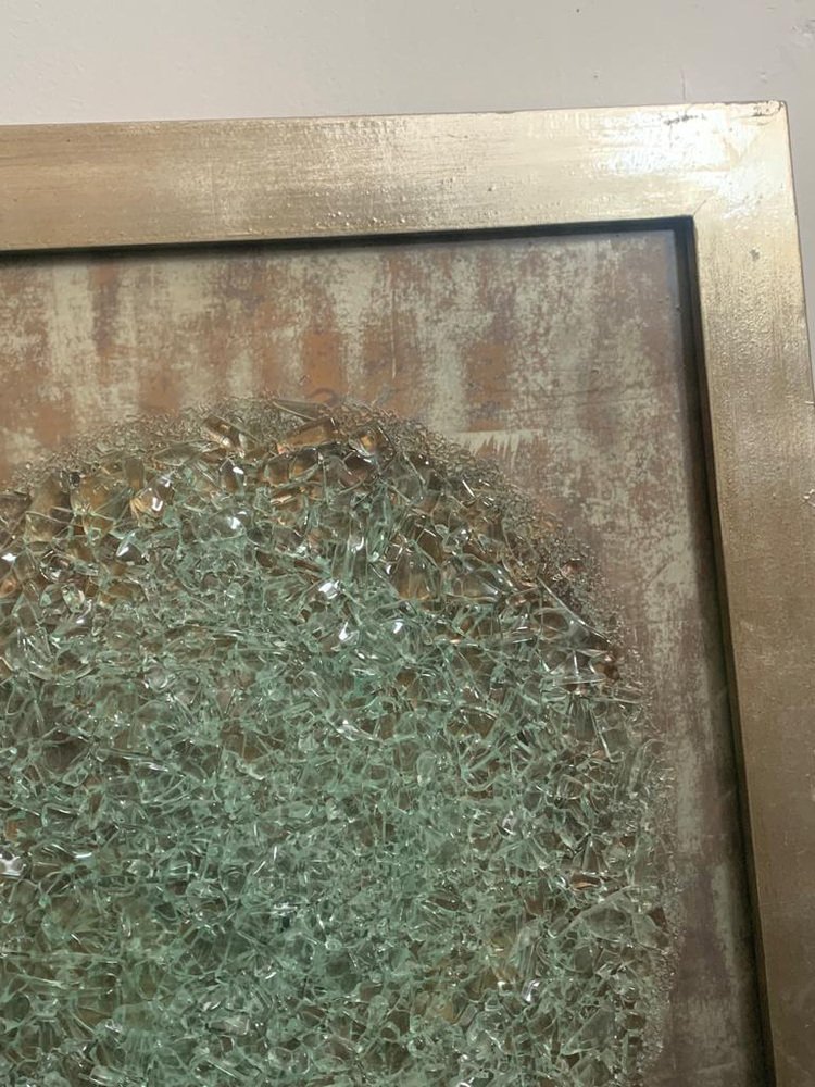 Planet, Patinated Wood & Glass for sale at Pamono