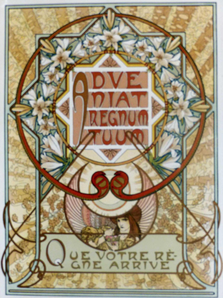 Alphonse Mucha, Le Pater, 1899, Original Lithographie bei Pamono kaufen