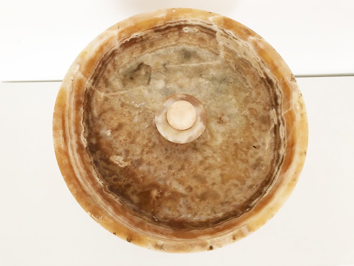 Stoup in Onyx, Early 1900s for sale at Pamono