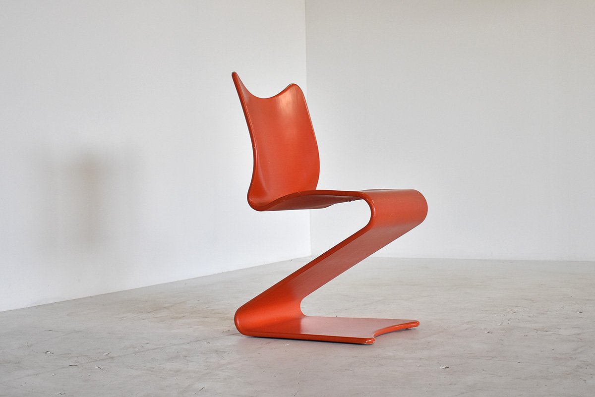Chaise S Modèle 275 par Verner Panton, 1960s en vente sur Pamono