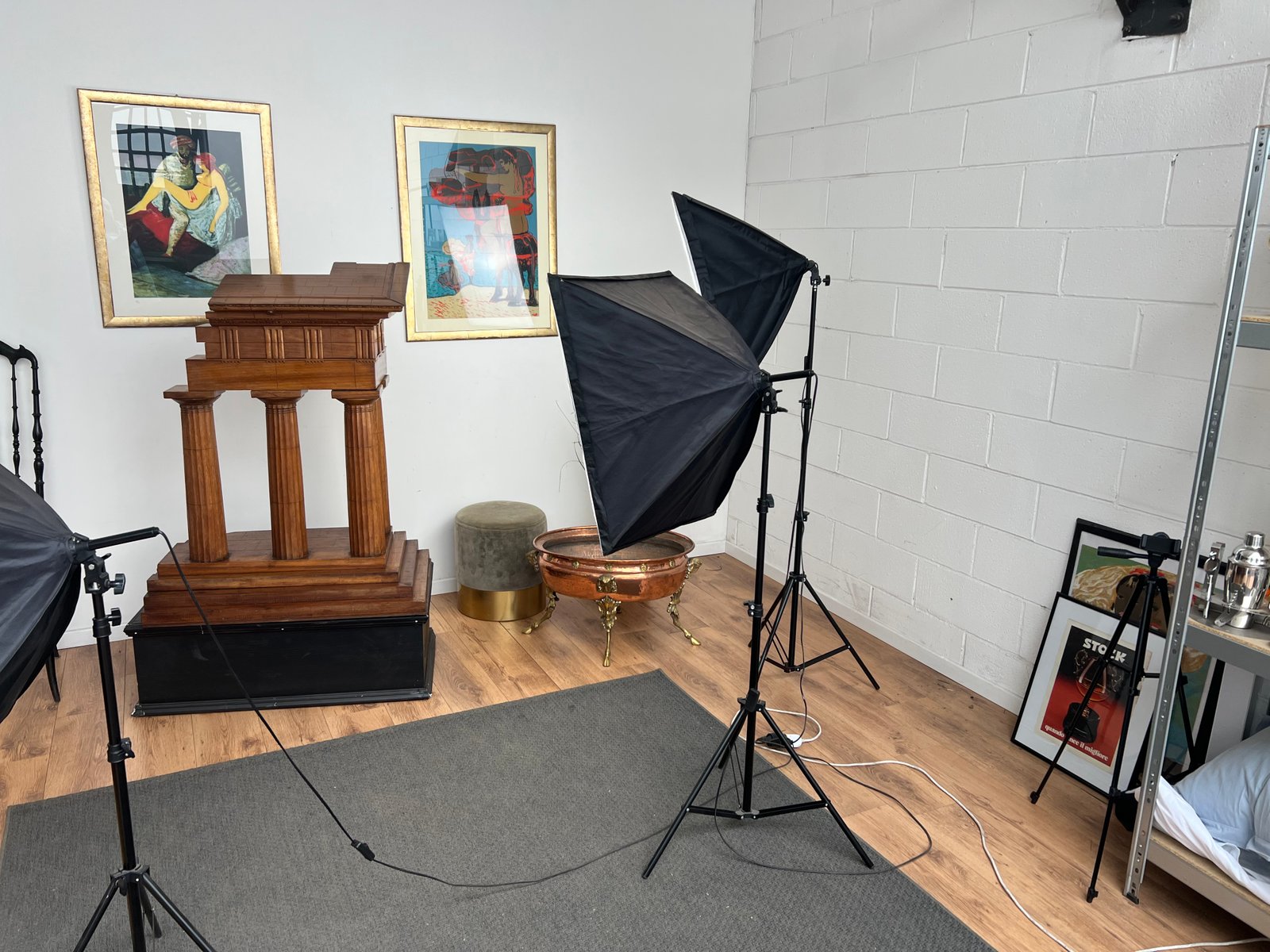 Dioscuria Castor & Pollux Temple Model, 18th-Century, Model for sale at ...