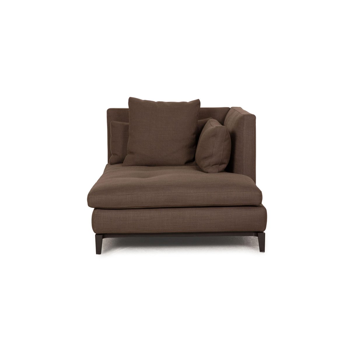 Brown Fabric Lounger Couch Daybed from Minotti Andersen for sale at Pamono
