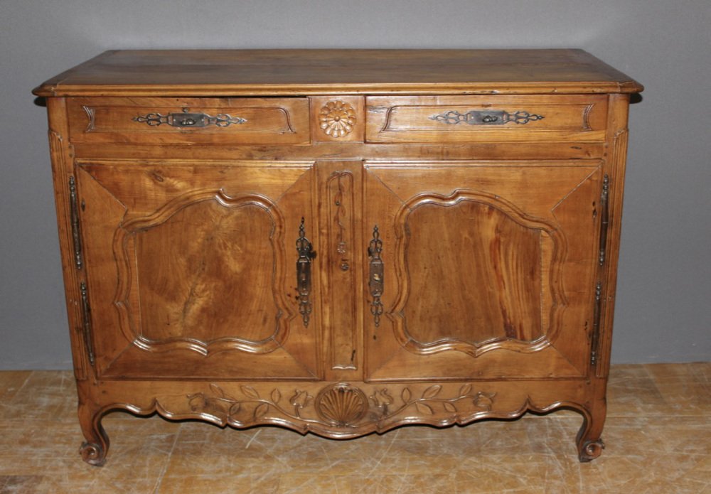Louis XV 18th Century Cherry Buffet for sale at Pamono