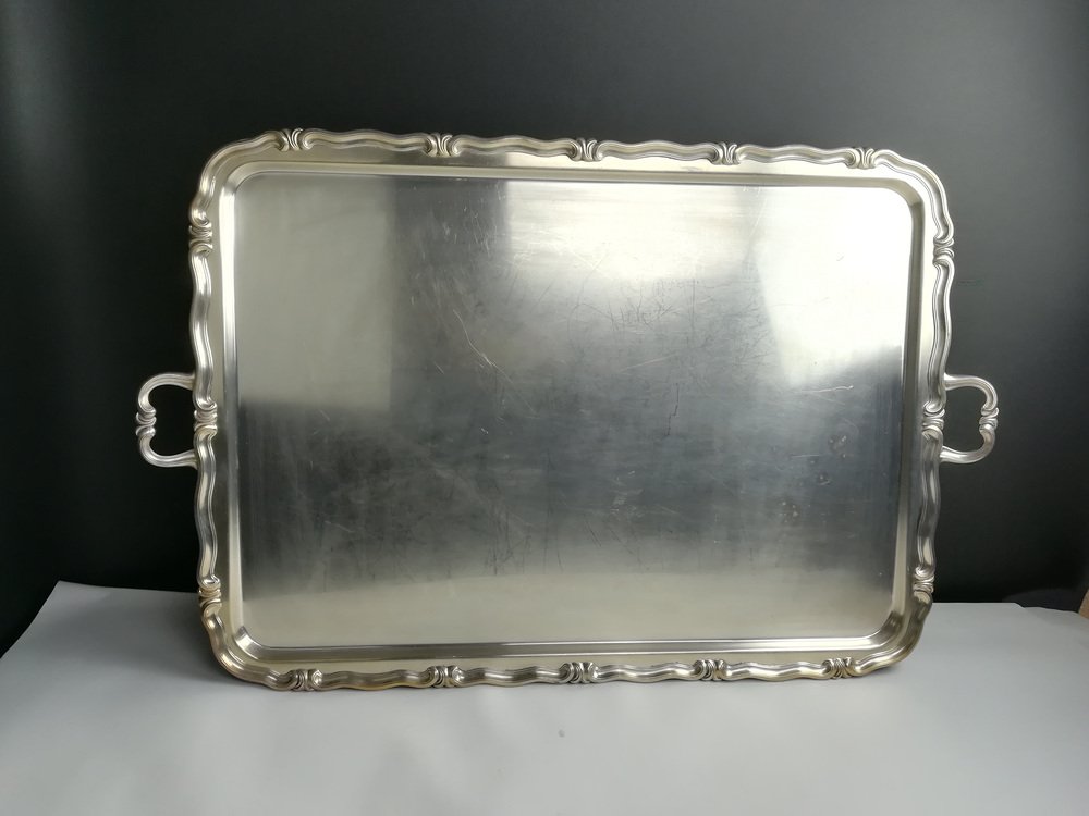 Silver Plated Banquet Serving Tray from WMF, 1925 for sale at Pamono