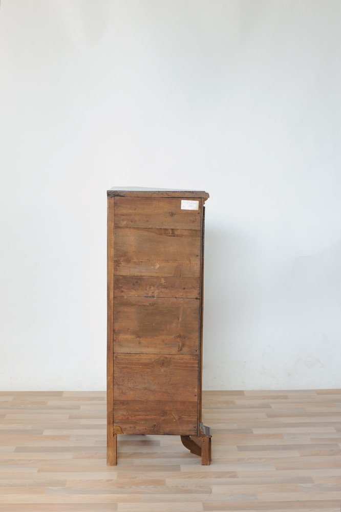 Solid Walnut Corner Cabinet for sale at Pamono