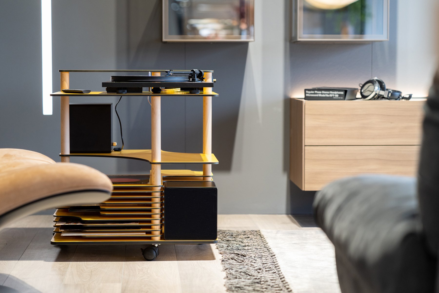 Music Cart Serving Bar Cart by Joe Colombo for sale at Pamono