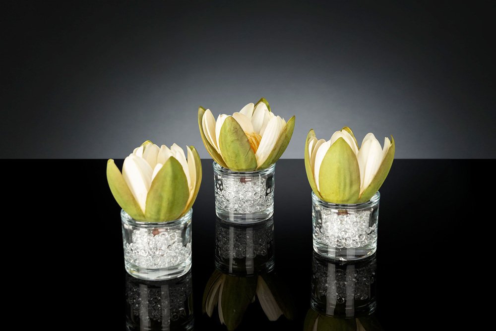 Italian Eternity Segnaposto Lotus Flower Set Arrangement Composition ...