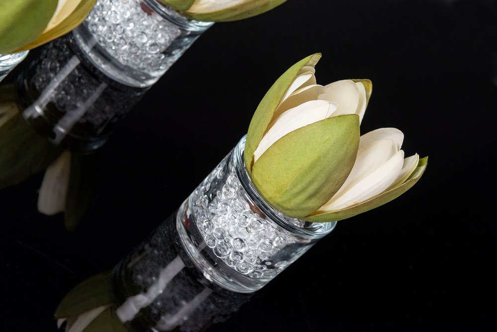 Italian Eternity Segnaposto Lotus Flower Set Arrangement Composition ...