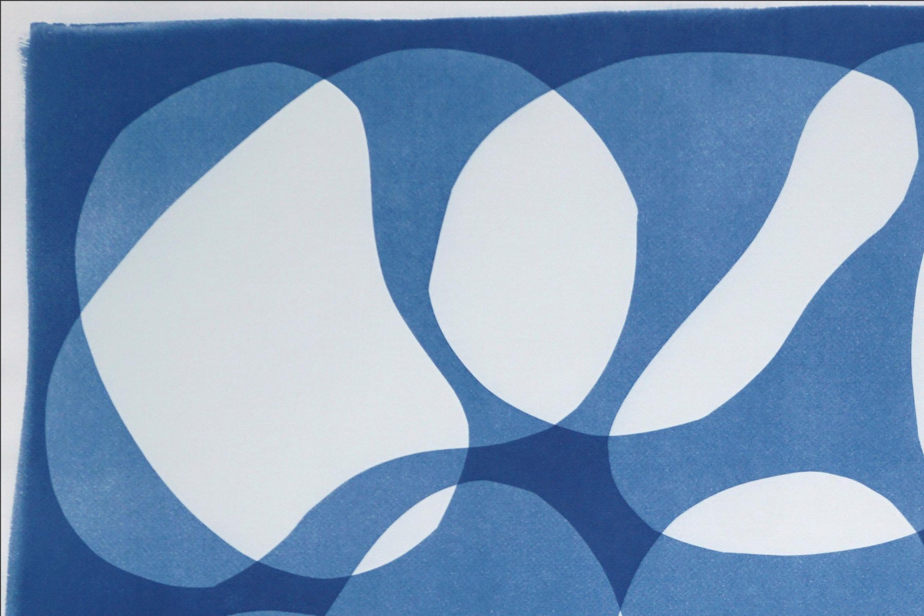 Blue Beaded Bracelet, 2022, Cyanotype for sale at Pamono