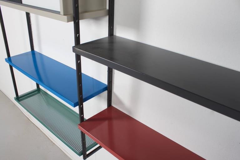 Metall Wandregal von Mathieu Mategot, 1960er bei Pamono kaufen