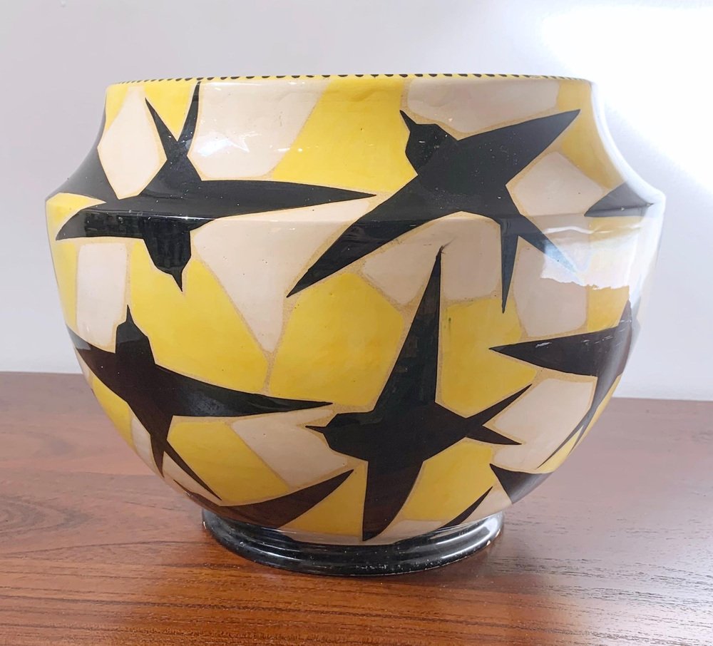 Ceramic Vase by Fenice Albisola for Manlio Trucco, Italy, 1930 for sale ...