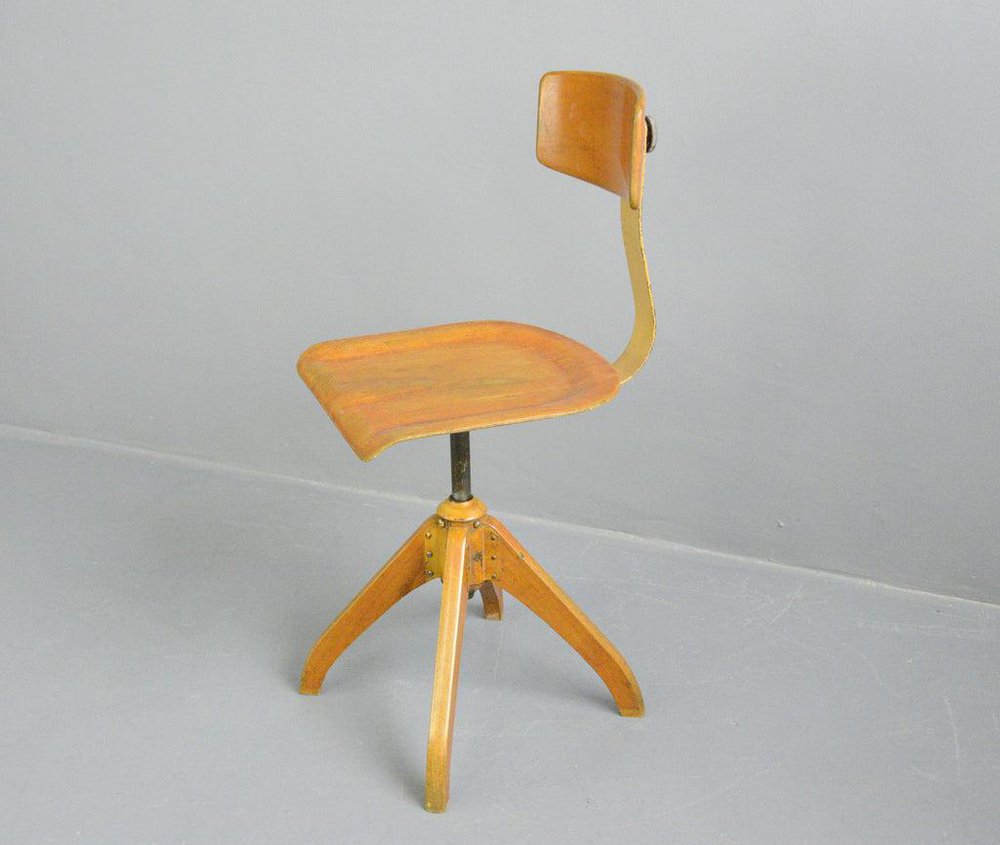 Ama Elastik Factory Chair, 1930s for sale at Pamono