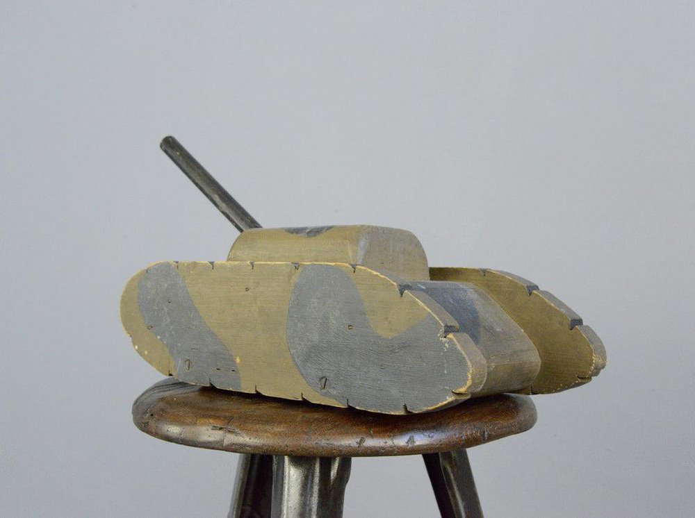 Large Trench Art Tank, 1910 for sale at Pamono