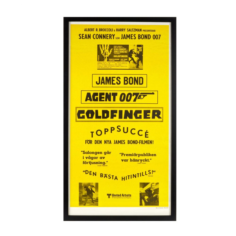 James Bond Movie Posters, Set of 8 for sale at Pamono