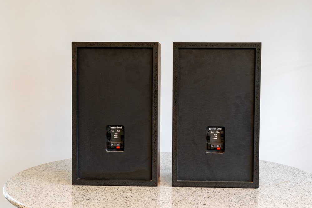 Ohm Model L Speakers, 1970s, Set of 2 for sale at Pamono