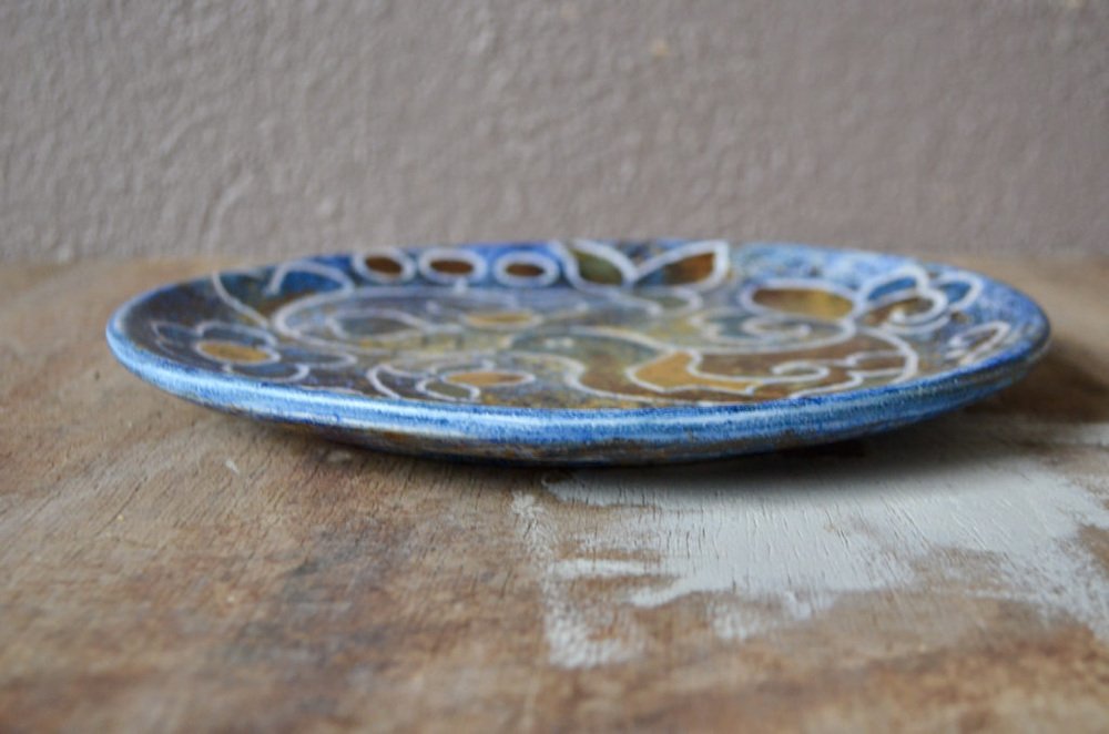 Bird Dish by Bernard Buffat for La Grange aux Potiers for sale at Pamono