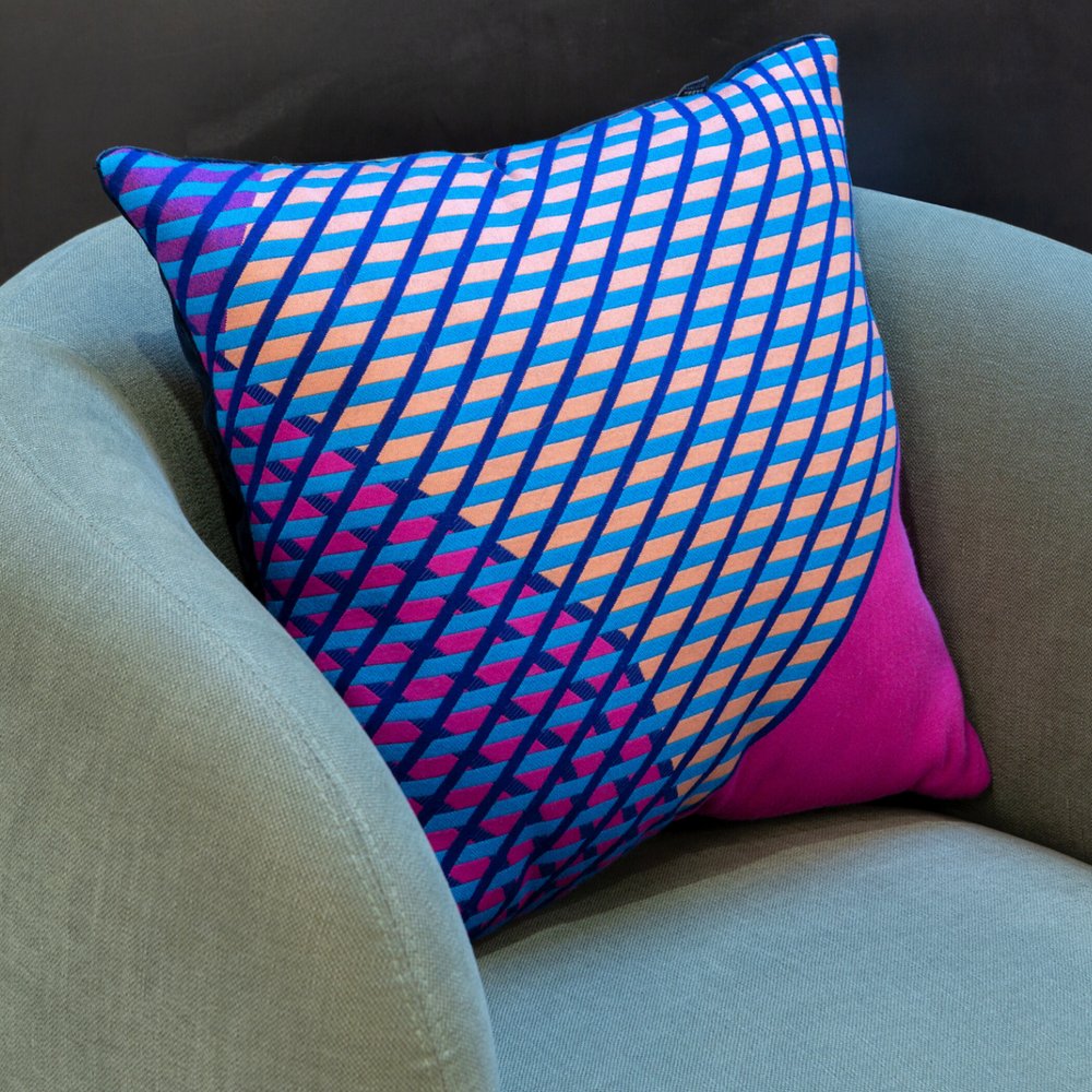 Intervals Jacquard Cushion by SABBA Designs for sale at Pamono