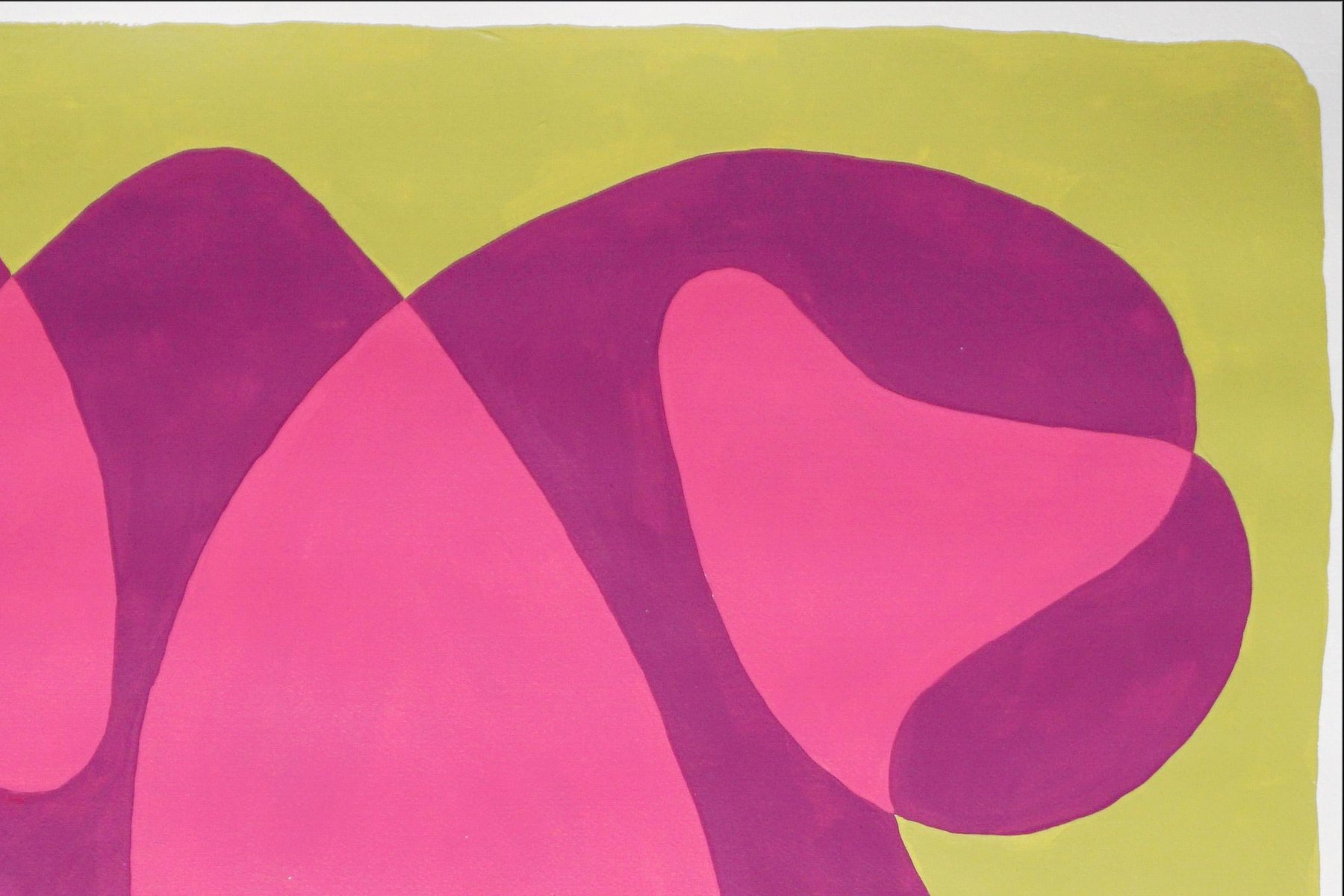 Ryan Rivadeneyra, Modernist Garden, 2022, Acrylic on Watercolor Paper ...