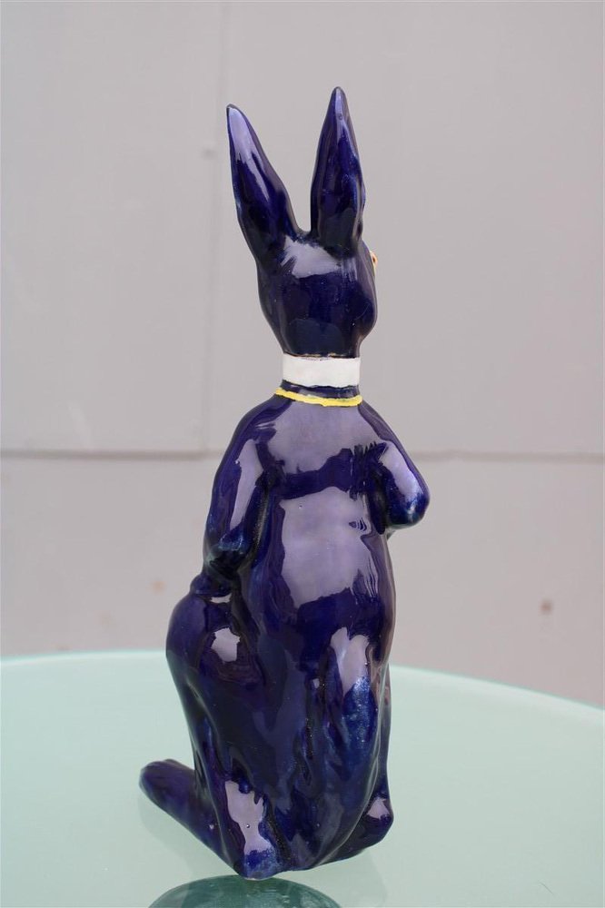 Italian Blue Cobalto Ceramic, 1960s for sale at Pamono