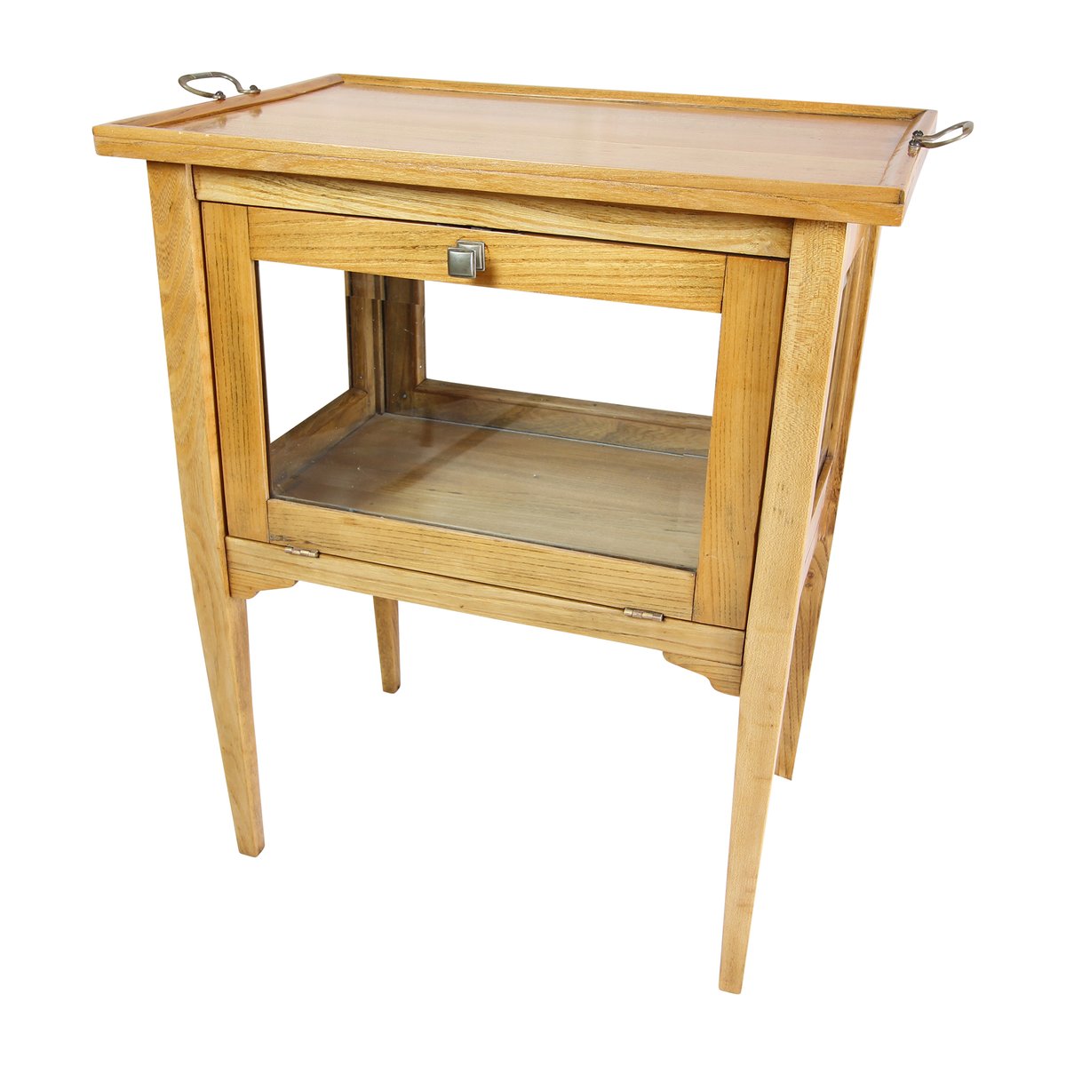 Art Nouveau Showcase Side Table for sale at Pamono