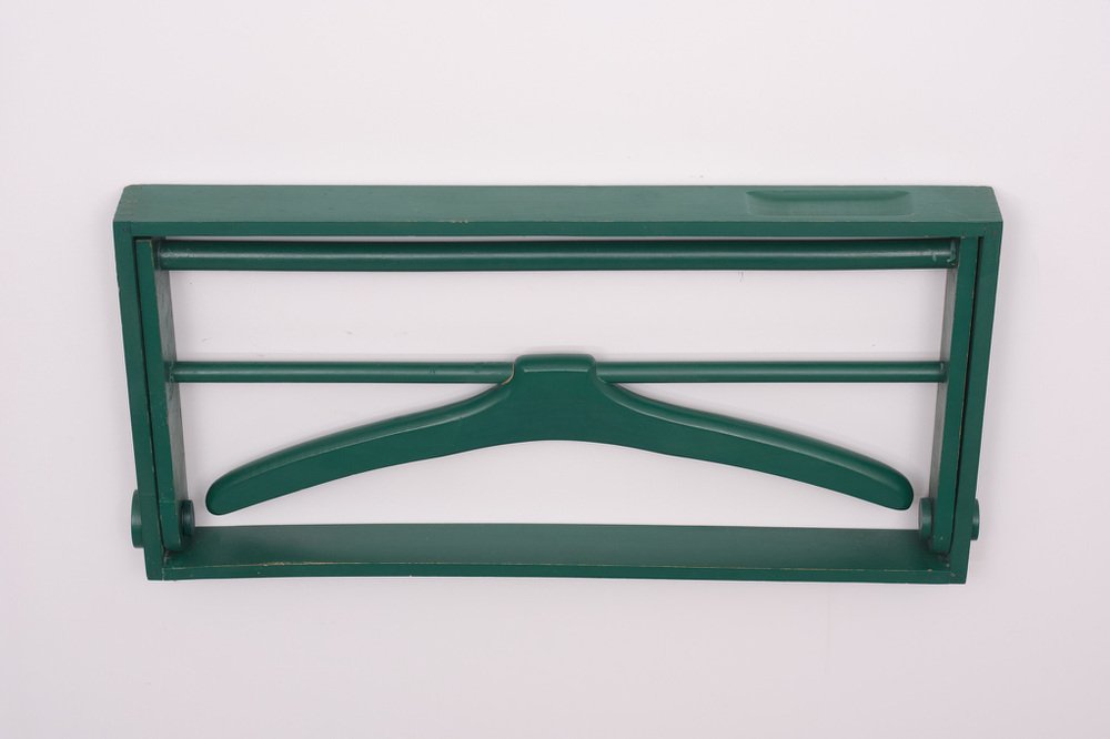 Scandinavian Folding Out Wall Valet, 1960s for sale at Pamono