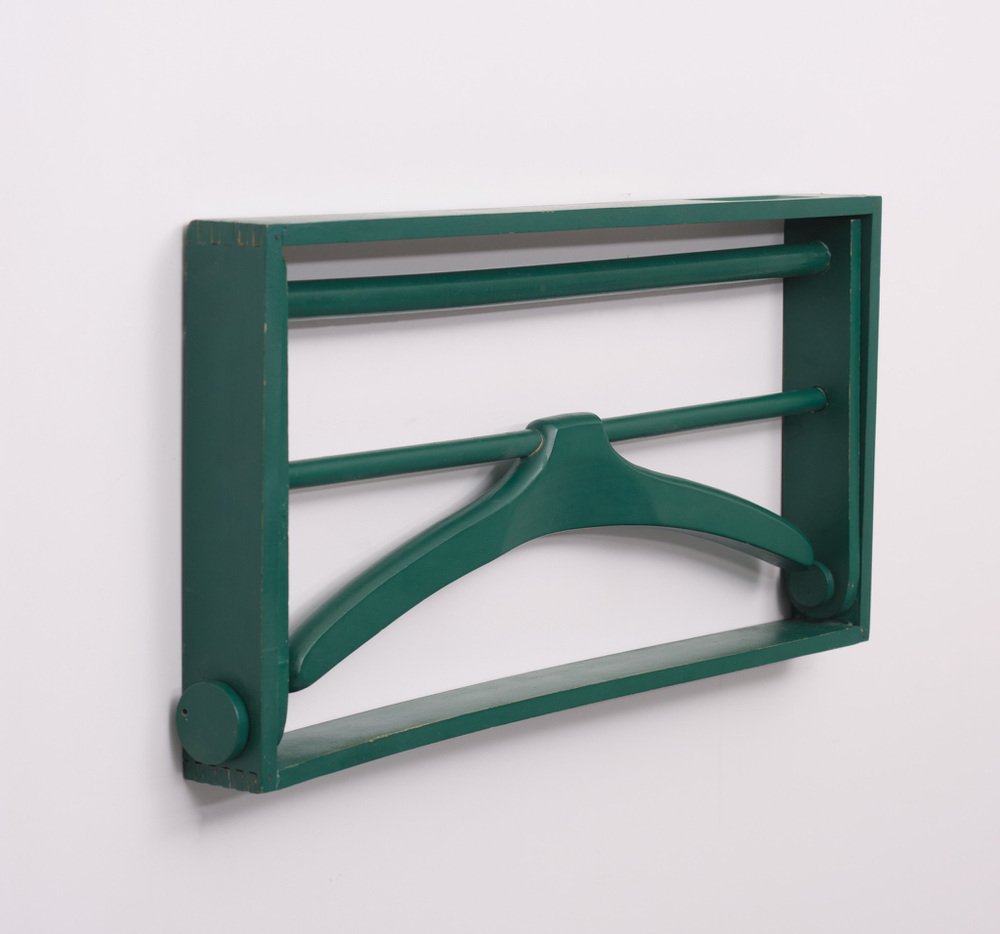 Scandinavian Folding Out Wall Valet, 1960s for sale at Pamono