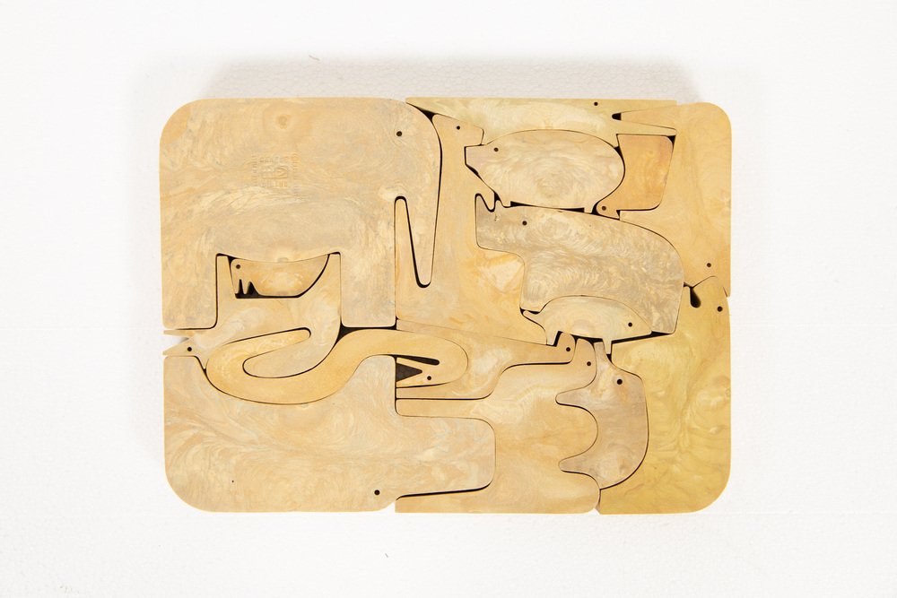 Animals by Enzo Mari, Set of 16 for sale at Pamono