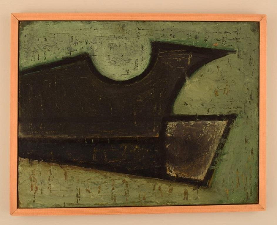 Charles Herman Hoffman, Abstract Composition, 20th-Century, Oil on ...