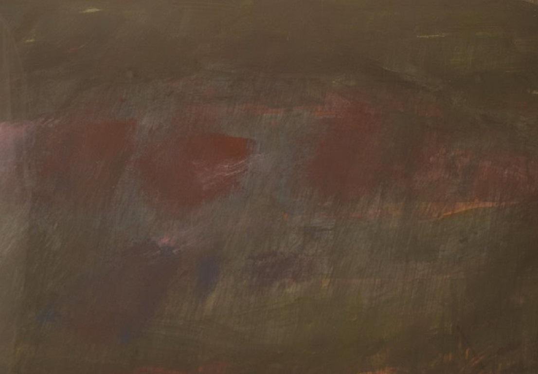 Gérard Cyne, Abstract Composition, 1982, France, Pastel on Paper ...