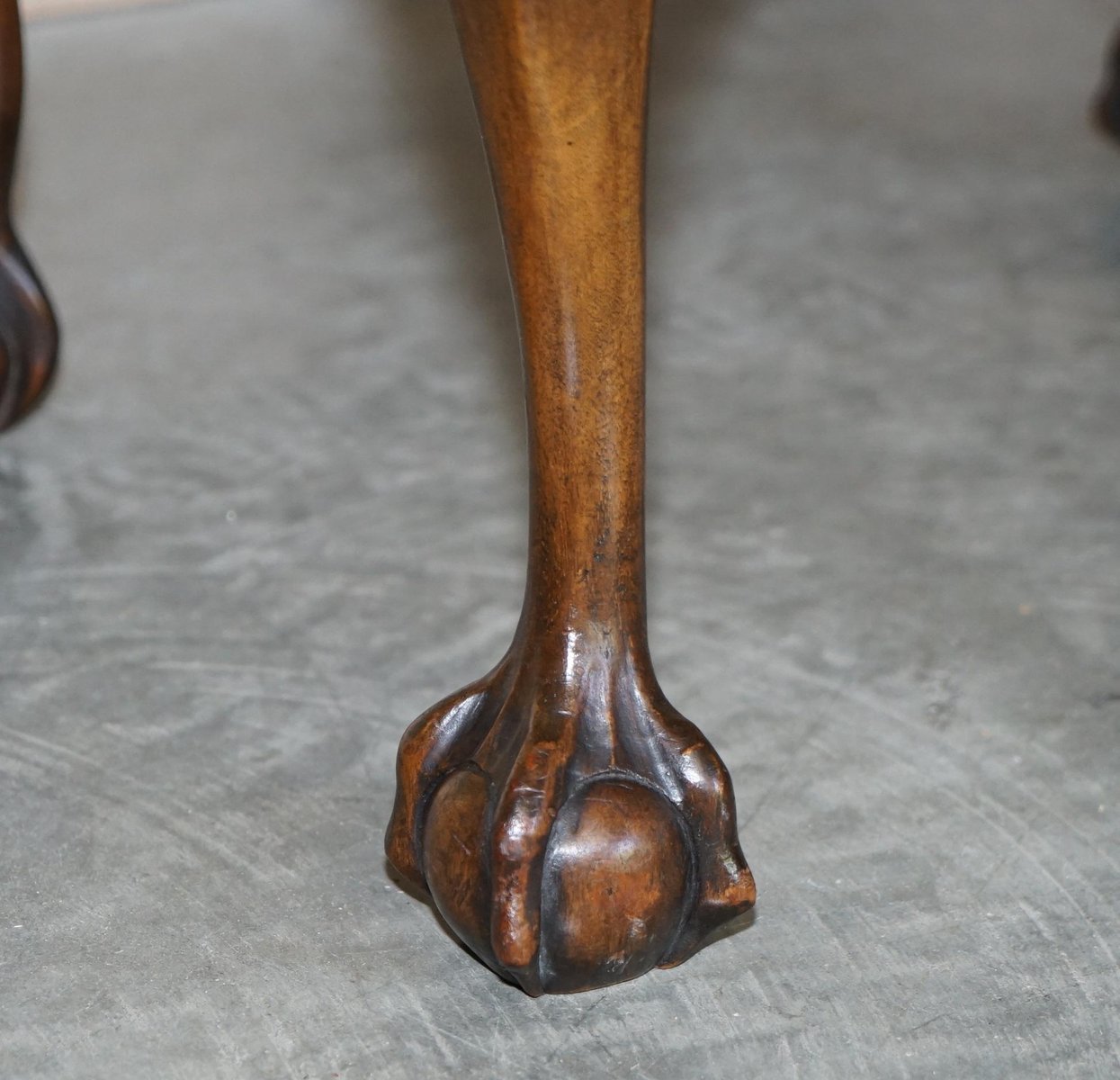Hand Carved Claw & Ball Foot Stool from Thomas Clarkson & Son LTD ...