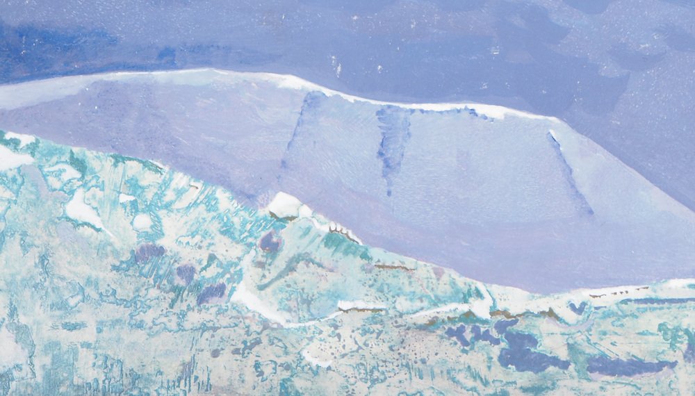 Lily Masson, Full Moon, 1991, Acrylic Drawing for sale at Pamono