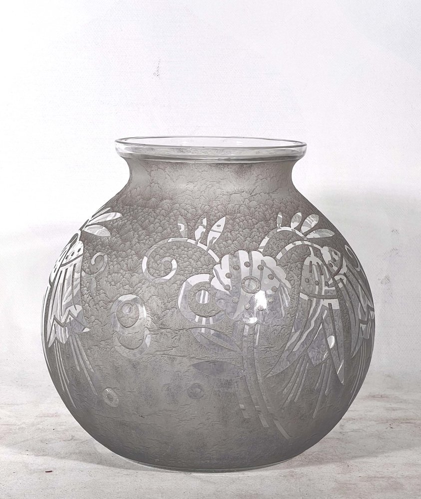 Large Art Deco Vase for sale at Pamono