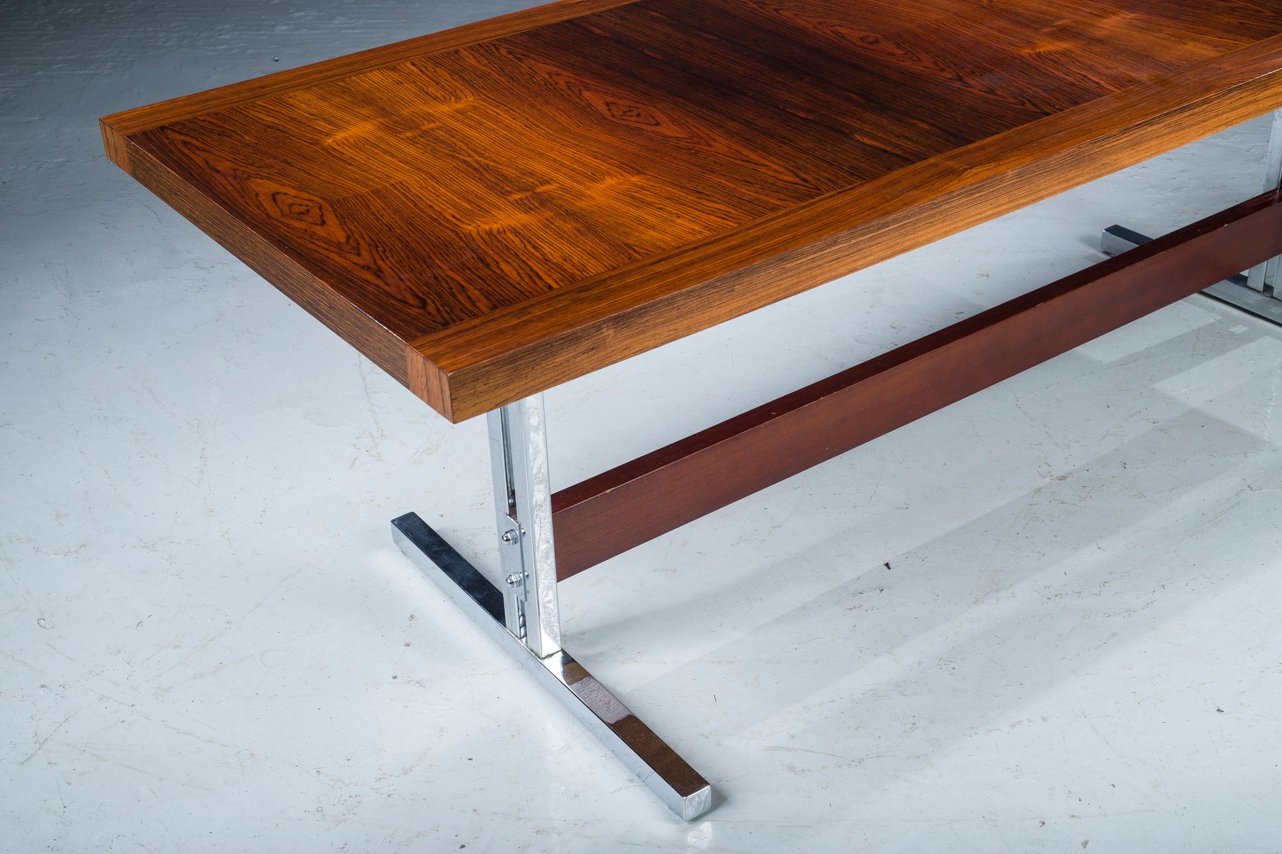 Vintage Adjustable Rosewood Dining or Coffee Table, 1960s for sale at ...