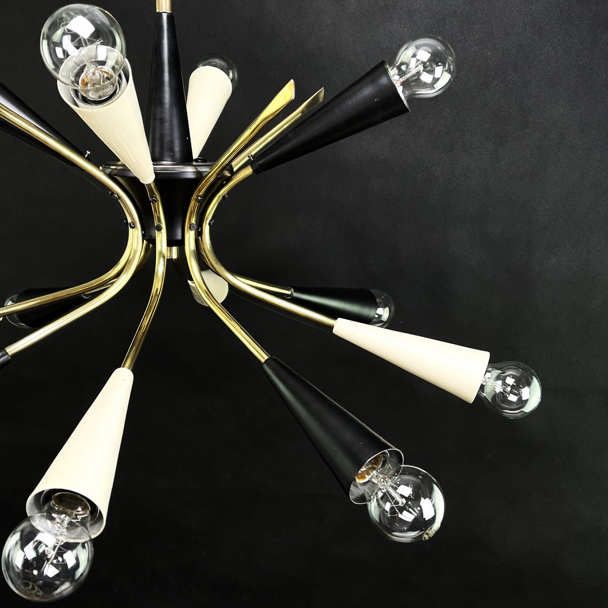 Mid-Century Sputnik Ceiling Lamp, 1950s for sale at Pamono
